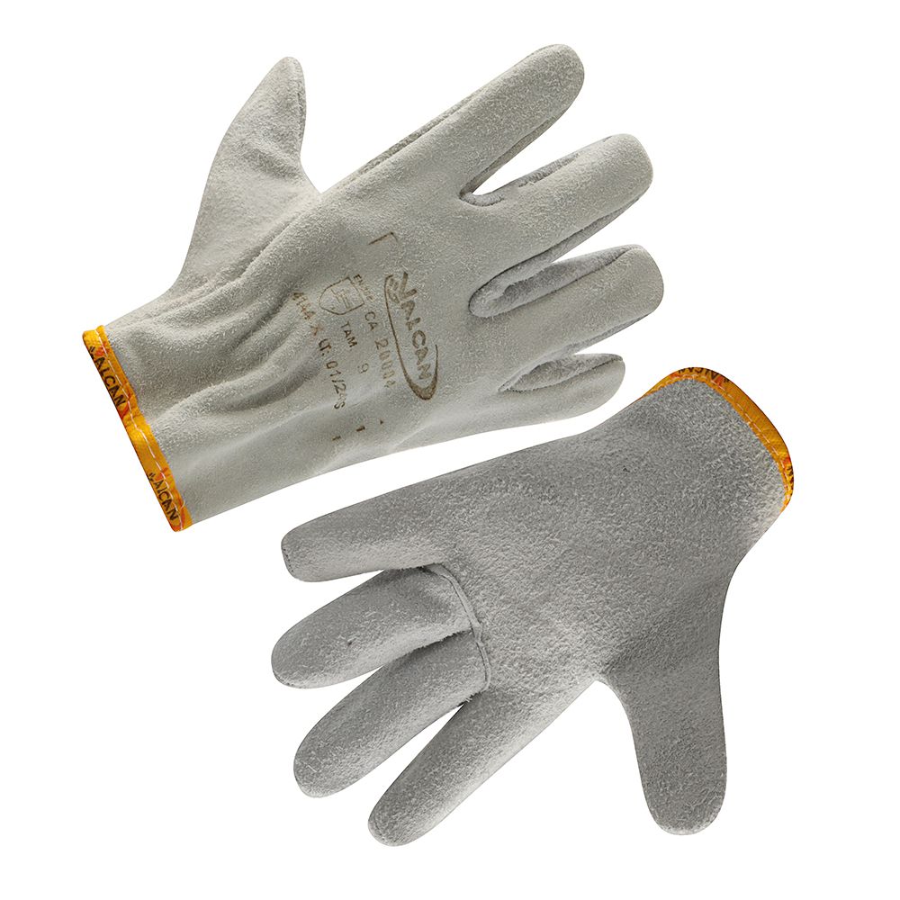 LUVA DE RASPA PETROLEIRA COM ELÁSTICO VALCAN | Loja Neobetel EPI