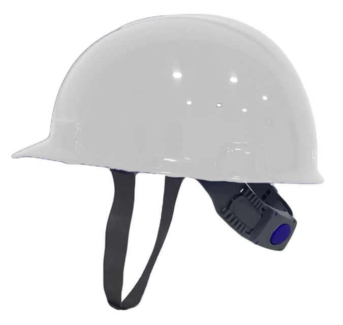 CAPACETE ABA FRONTAL BRANCO COM CARNEIRA PLÁSTICA ULTRA MASTER MI ...