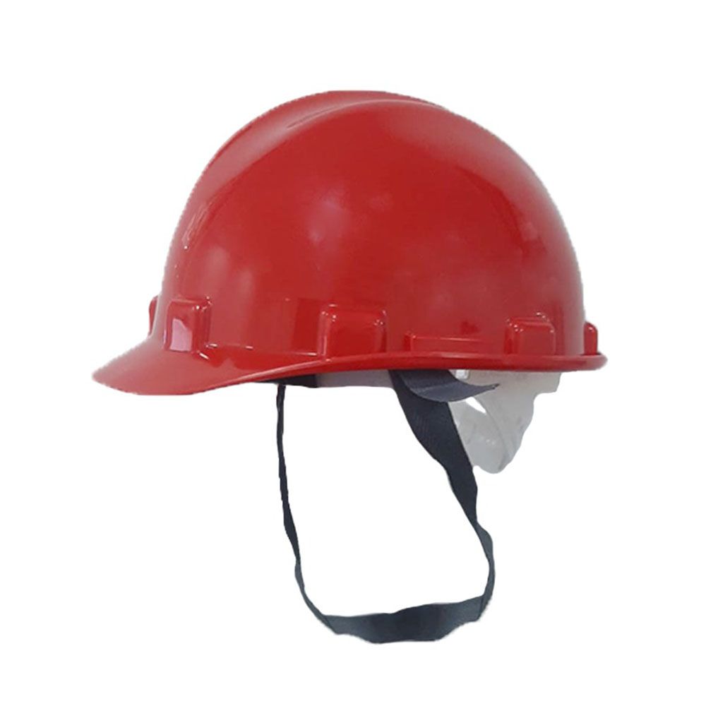 CAPACETE ABA FRONTAL VERMELHO COM CARNEIRA PLÁSTICA ULTRA MASTER SMI ...