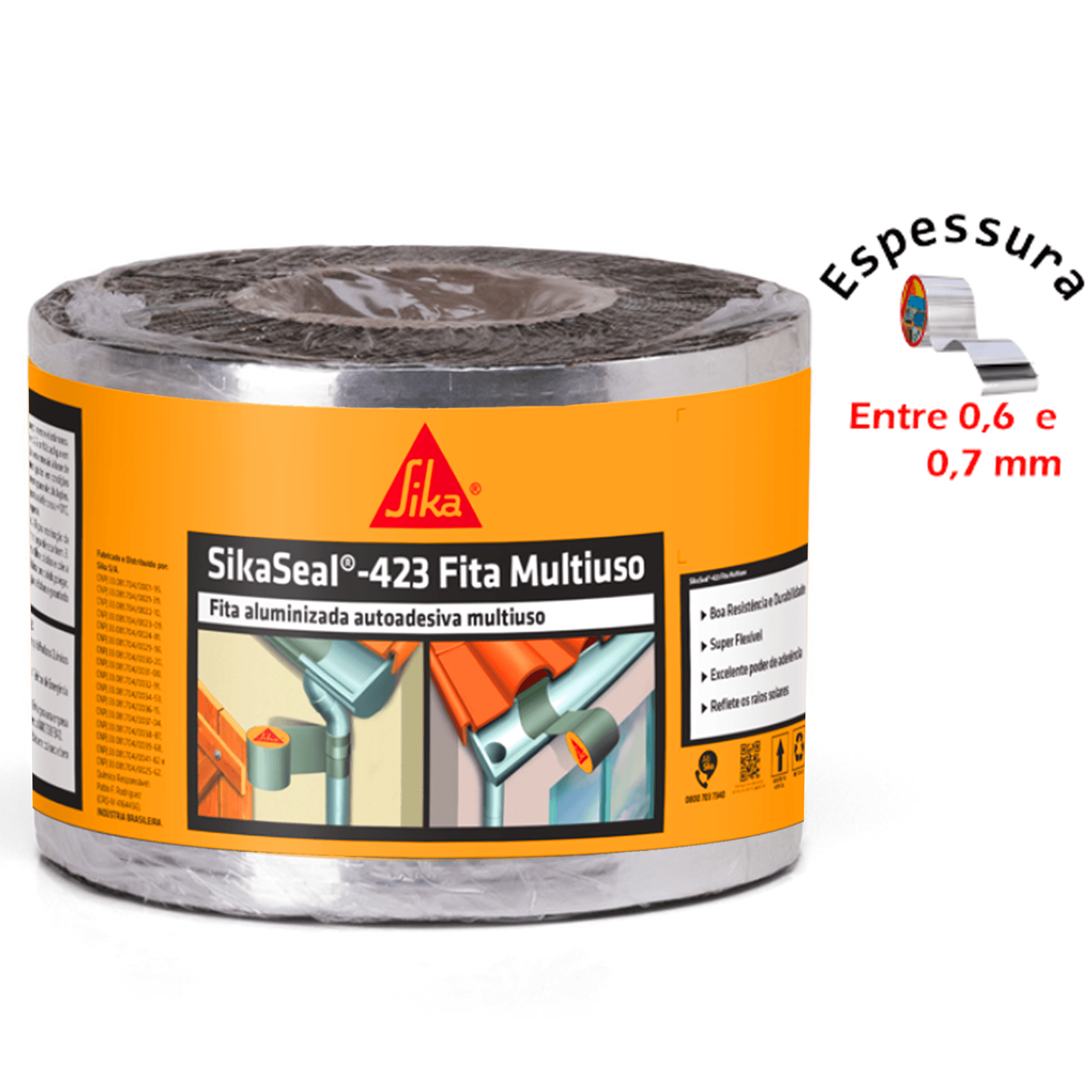 SikaSeal-423 Multiuso - 10CM x 10M | NetKoll