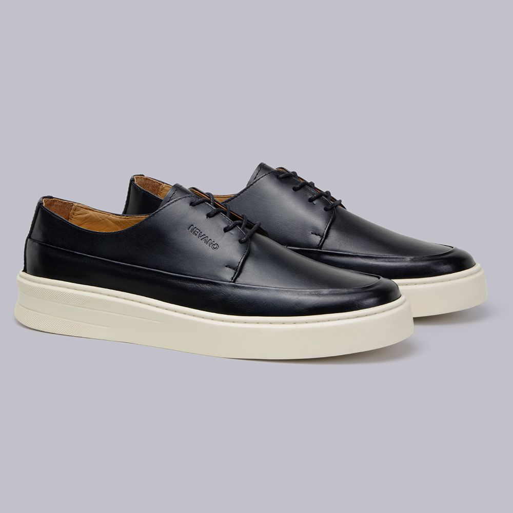Tênis Masculino Derby Evoque Preto | NEVANO