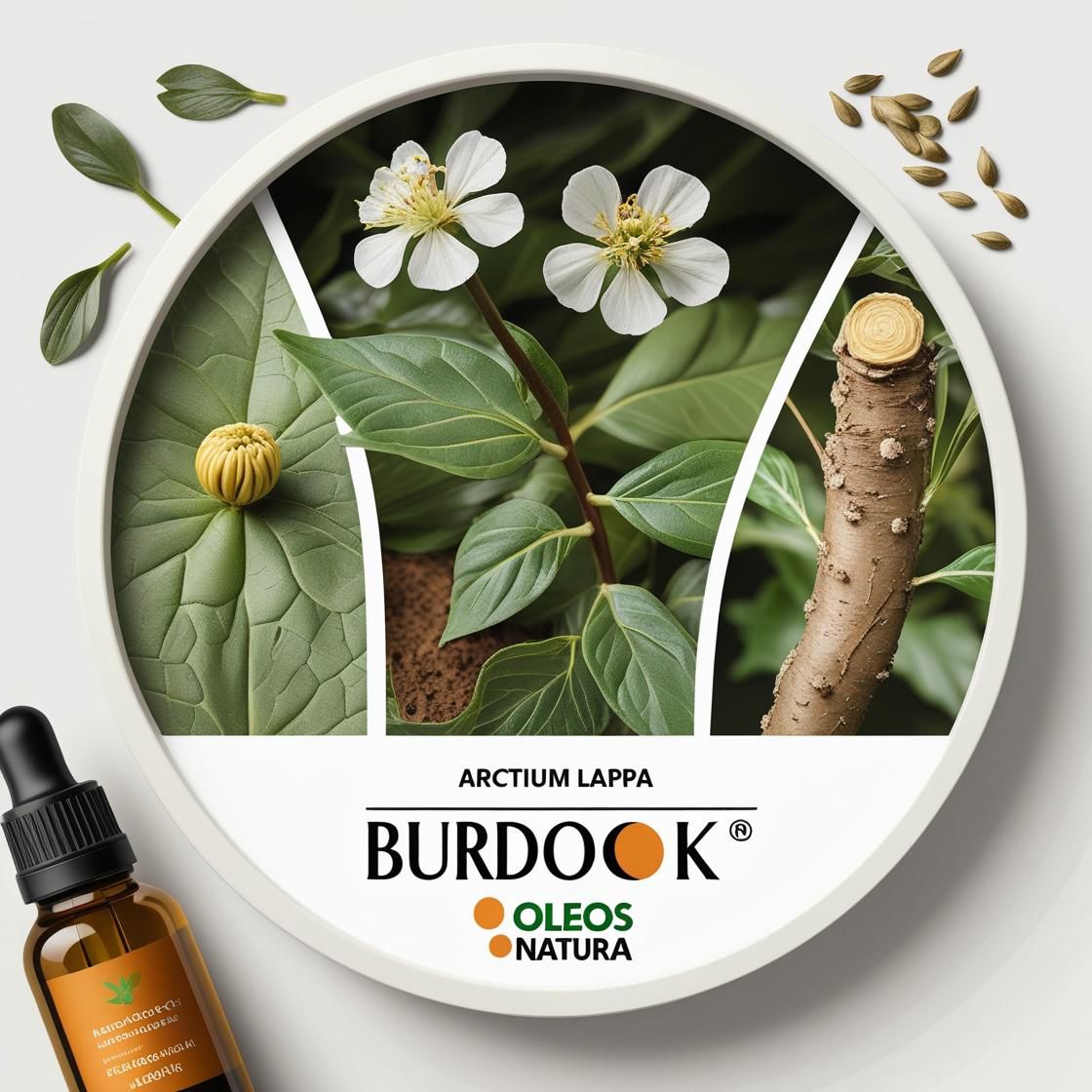 Óleo Essencial RAIZ BARDANA - BURDOCK ROOT | ÓLEOS NATURA