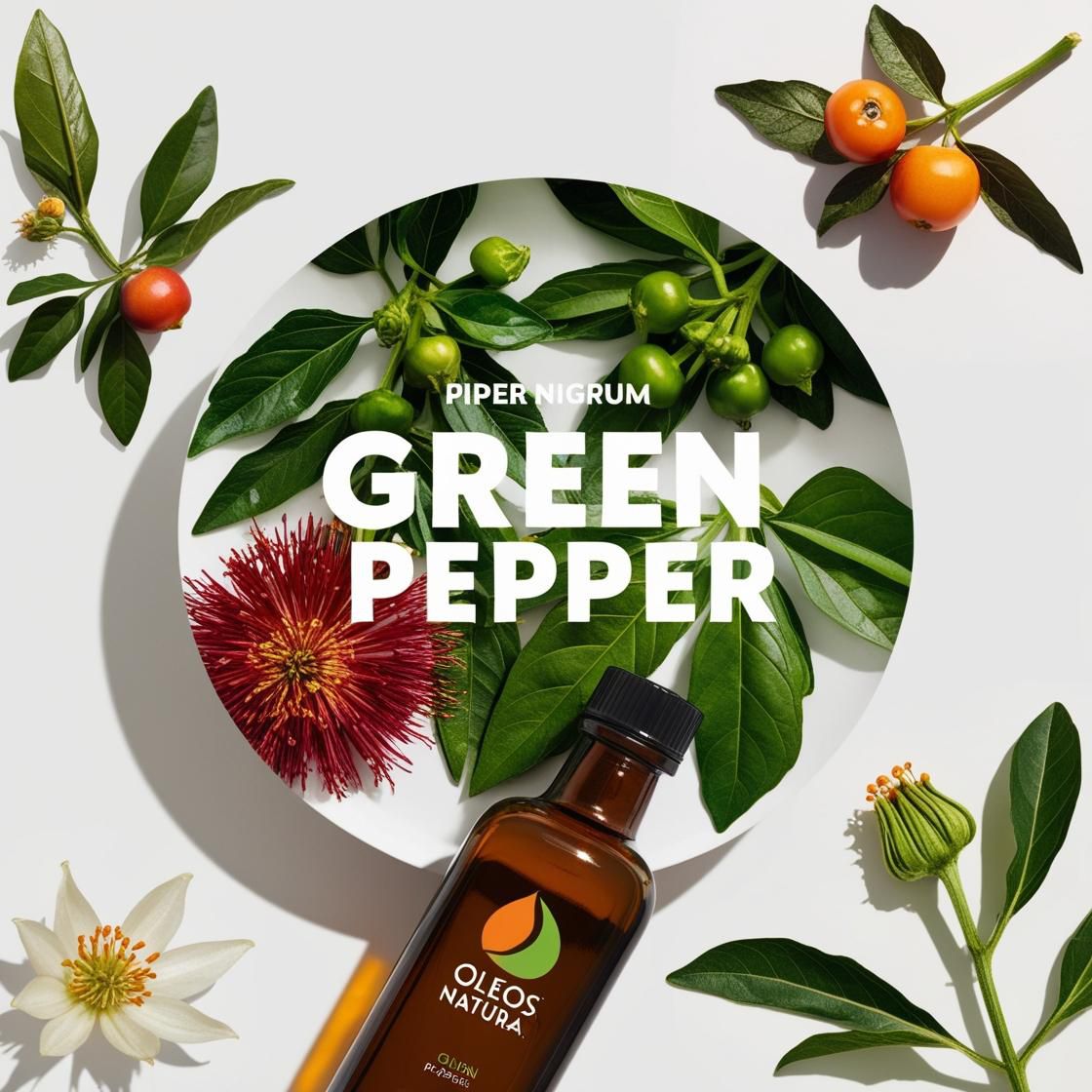 Óleo Essencial PIMENTA VERDE - GREEN PEPPER | ÓLEOS NATURA