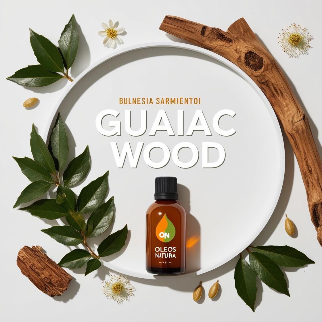 Óleo Essencial MADEIRA GUAIAC - GUAIAC WOOD | ÓLEOS NATURA