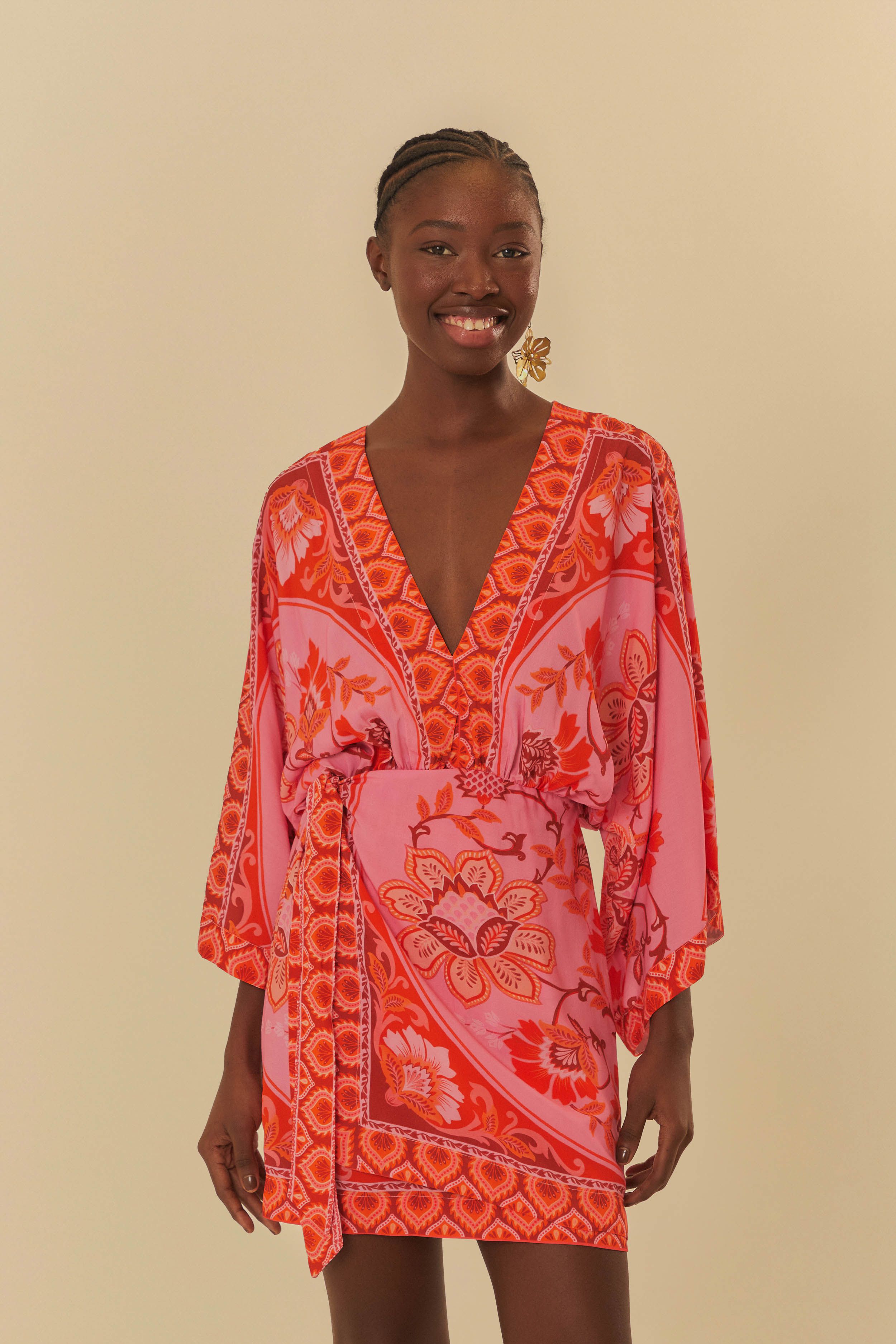 Vestido Curto Romance De Tucano | Ouseup Moda Feminina Multimarcas