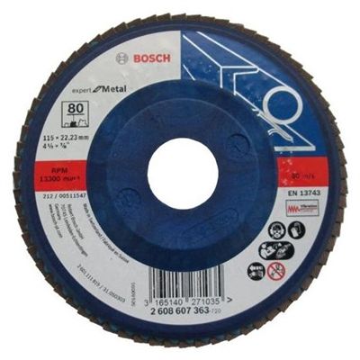 Disco De Lixar Flap De 7" Da Bosch - Medidas Em Grão | Palma Parafusos ...