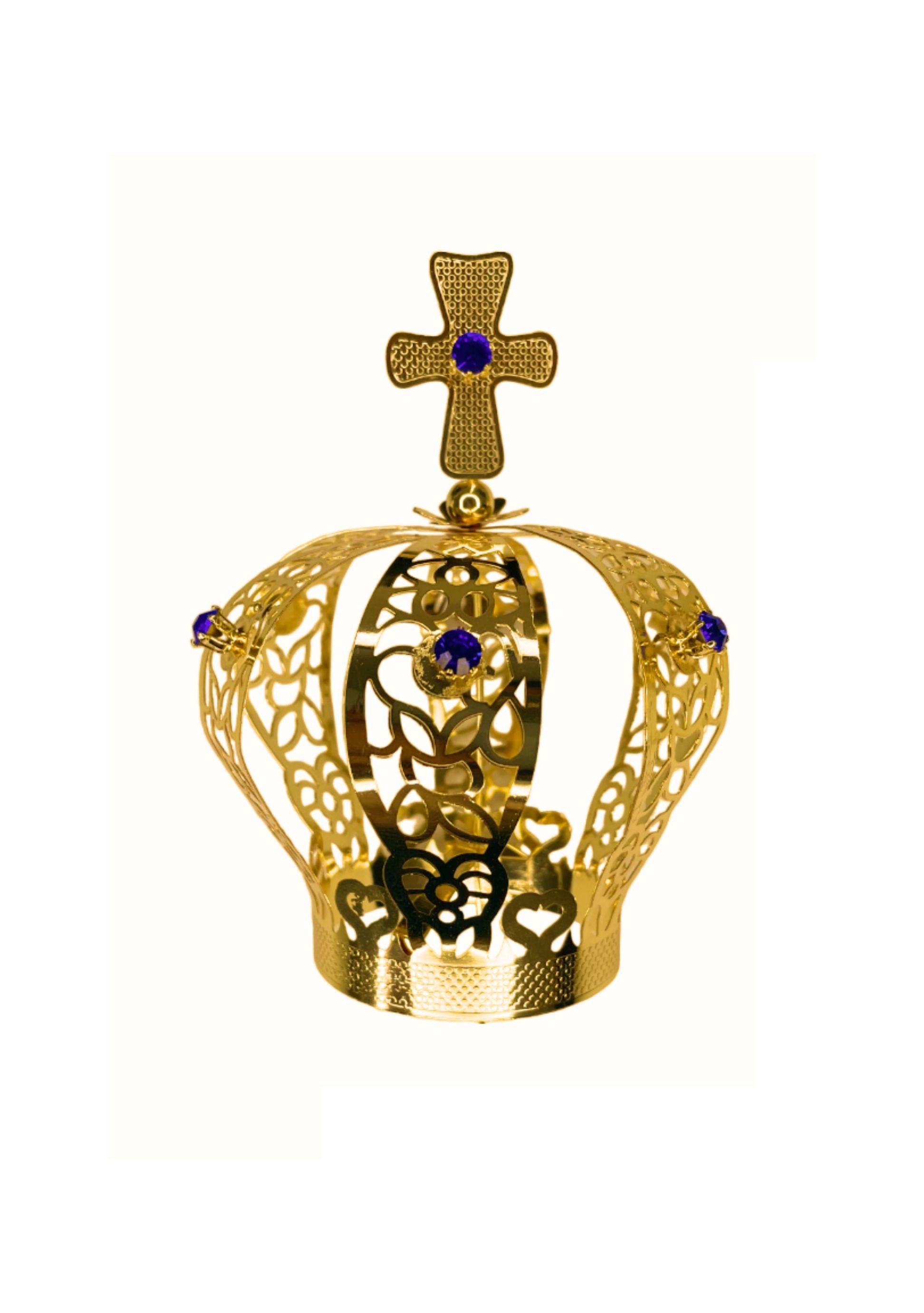 Coroa Nº3 Para Imagens De 30cm | Paludo Artigos Católicos