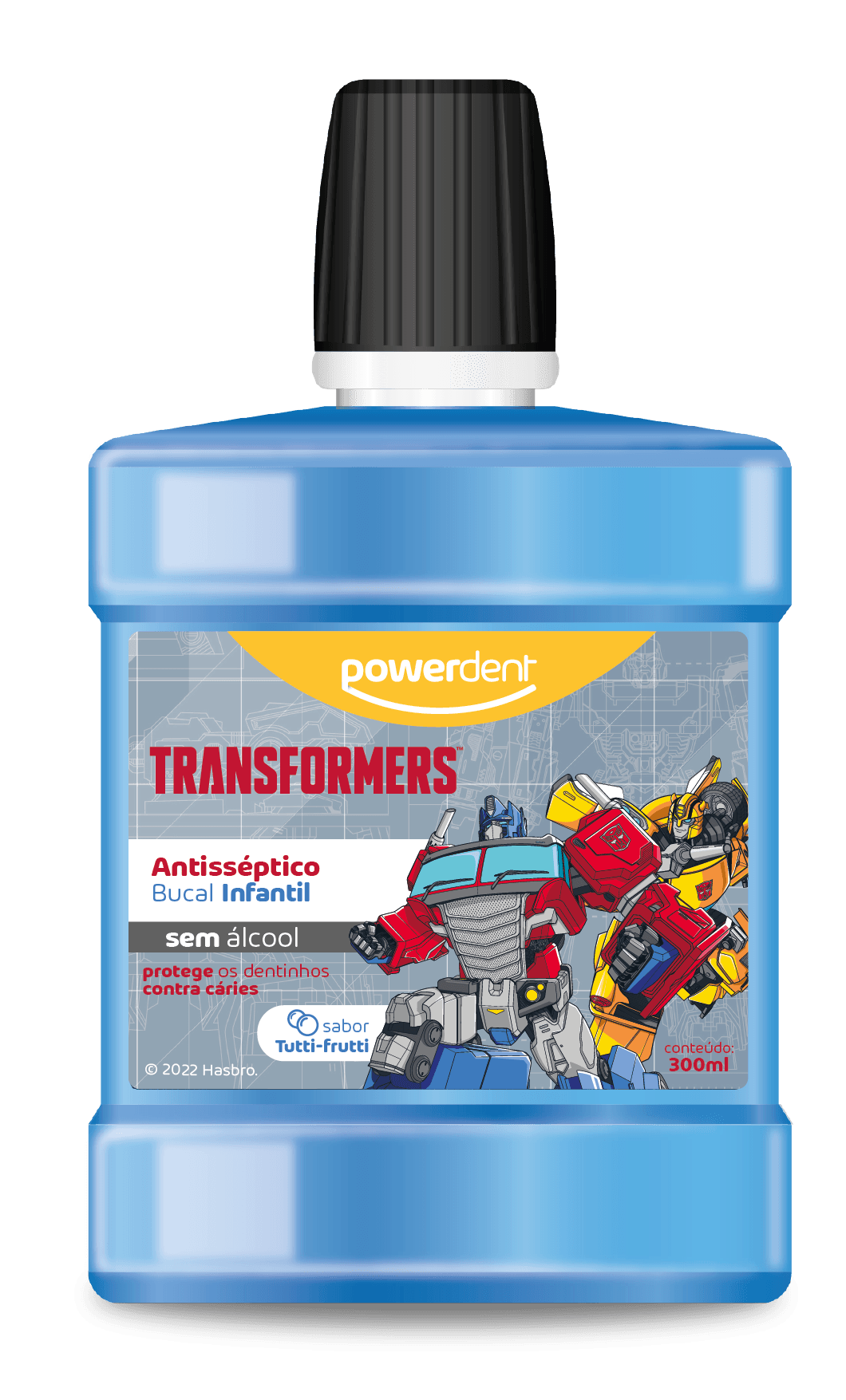 ANTISSÉPTICO BUCAL INF TRANSFORMERS 300ml | Grupo PDHB - Loja Virtual