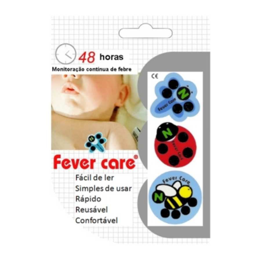 Fever Care - Adesivo monitorador de febre | Petit Papillon Bebê & Criança