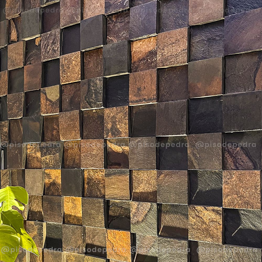 Revestimento Pedra Ferro 10x10 | Piso de Pedra Curitiba