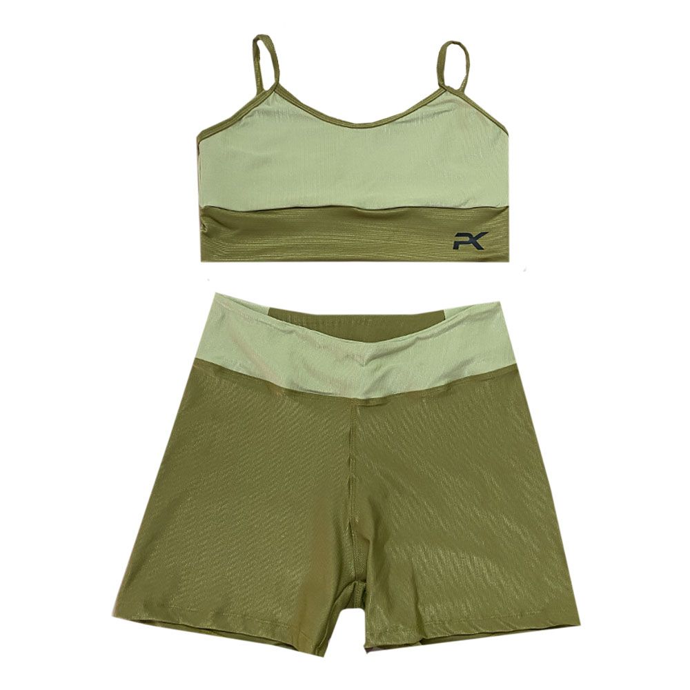 Conjunto Fio Brilho Pistache | Power Keep