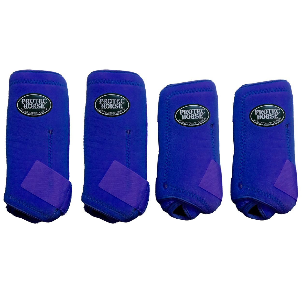 KIT COMPLETO BOLETEIRA PROTEC HORSE - AZUL ROYAL | PROTEC HORSE - A ...