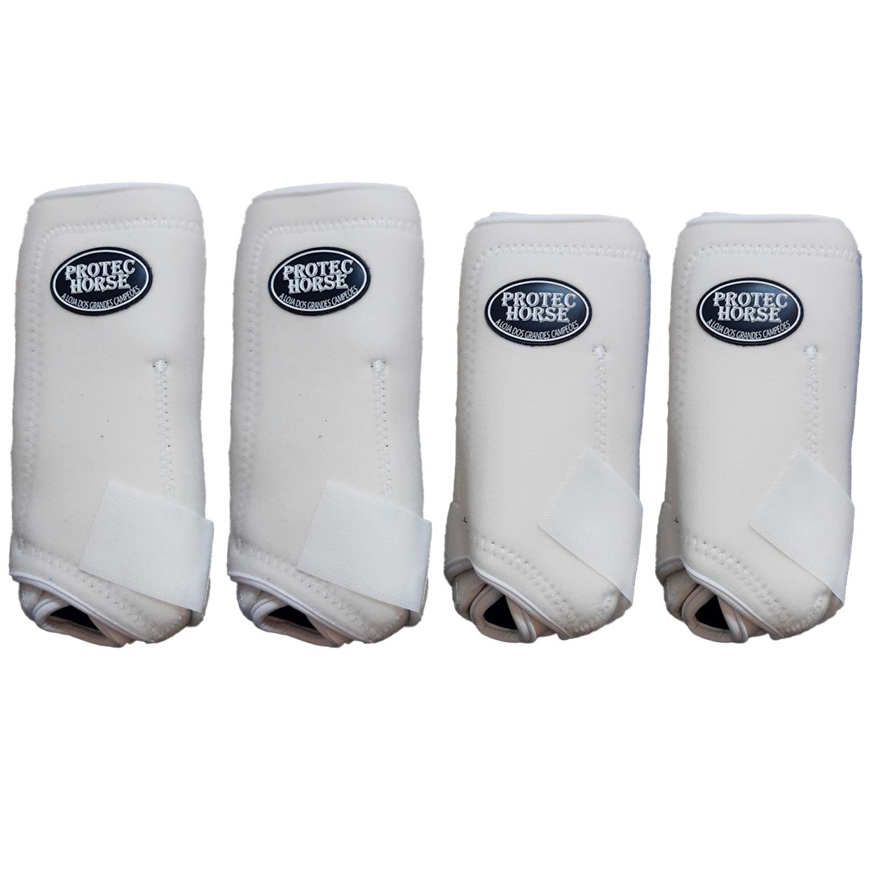 KIT COMPLETO BOLETEIRA PROTEC HORSE - BRANCO | PROTEC HORSE - A LOJA ...