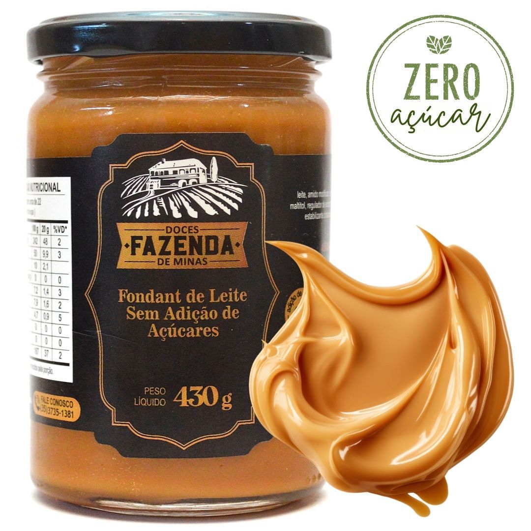 Doce de Leite Tradicional Zero Açúcar 440g | Vim da Canastra
