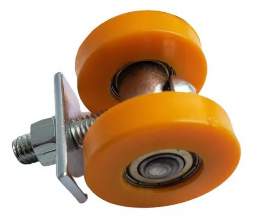RODÍZIO DUPLO NYLON 40MM RMC | Rabelo Materiais Para Construção