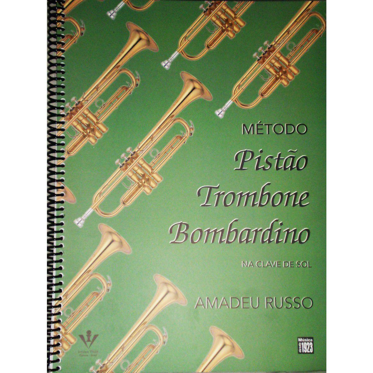 Método Para Trompete/ Trombone/ Bombardino Amadeu Russo | RAINHA MUSICAL