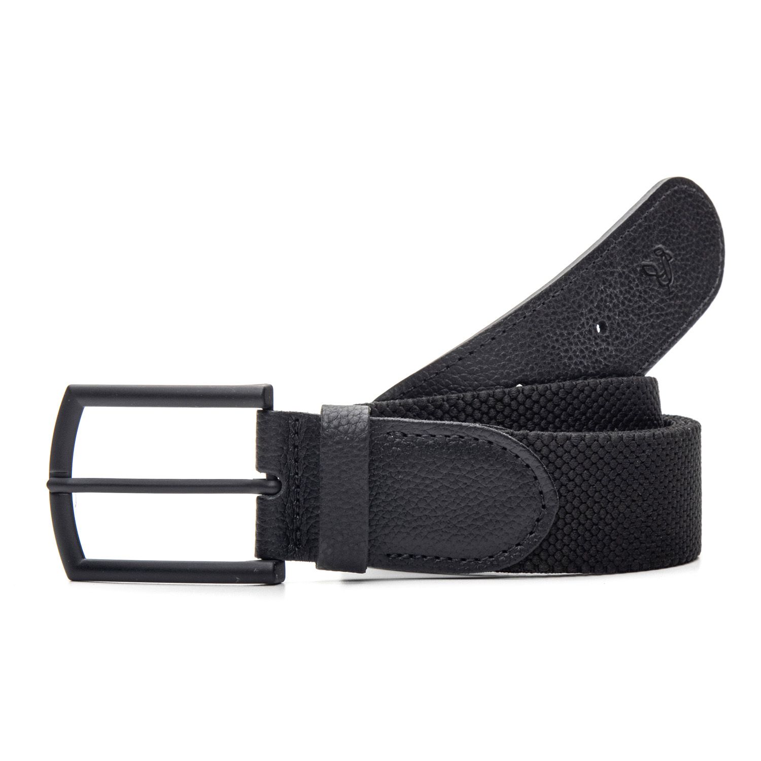 Cinto Masculino Couro e Elástico Ajustável 4cm largura Preto | Rambourg ...