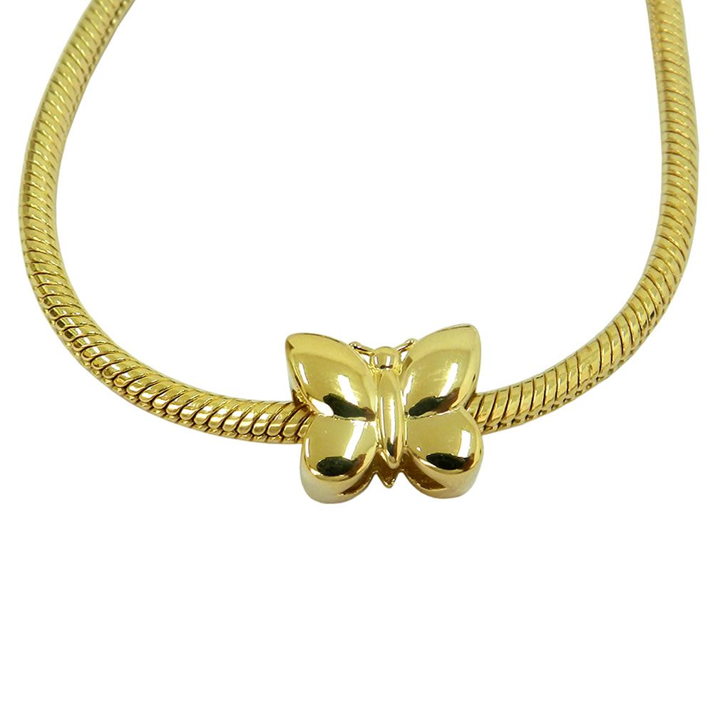Berloque em Ouro 18k Borboleta Grande + Frete Grátis | RDJ Joias