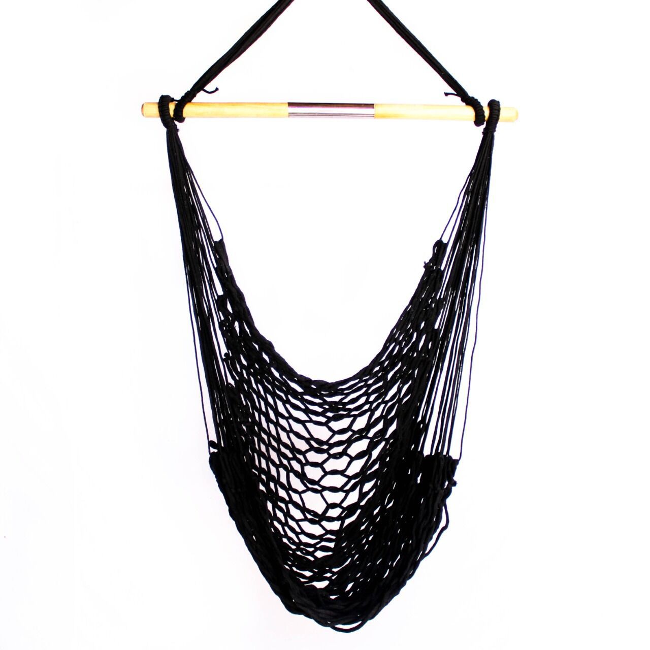 Rede Cadeira Trançada Preto | REDESDEDORMIR.COM