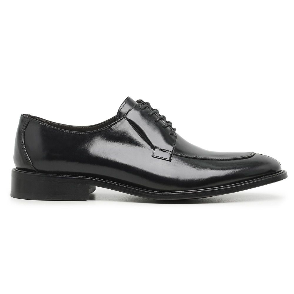 Sapato Masculino Derby Amato Couro Preto | Bernotte