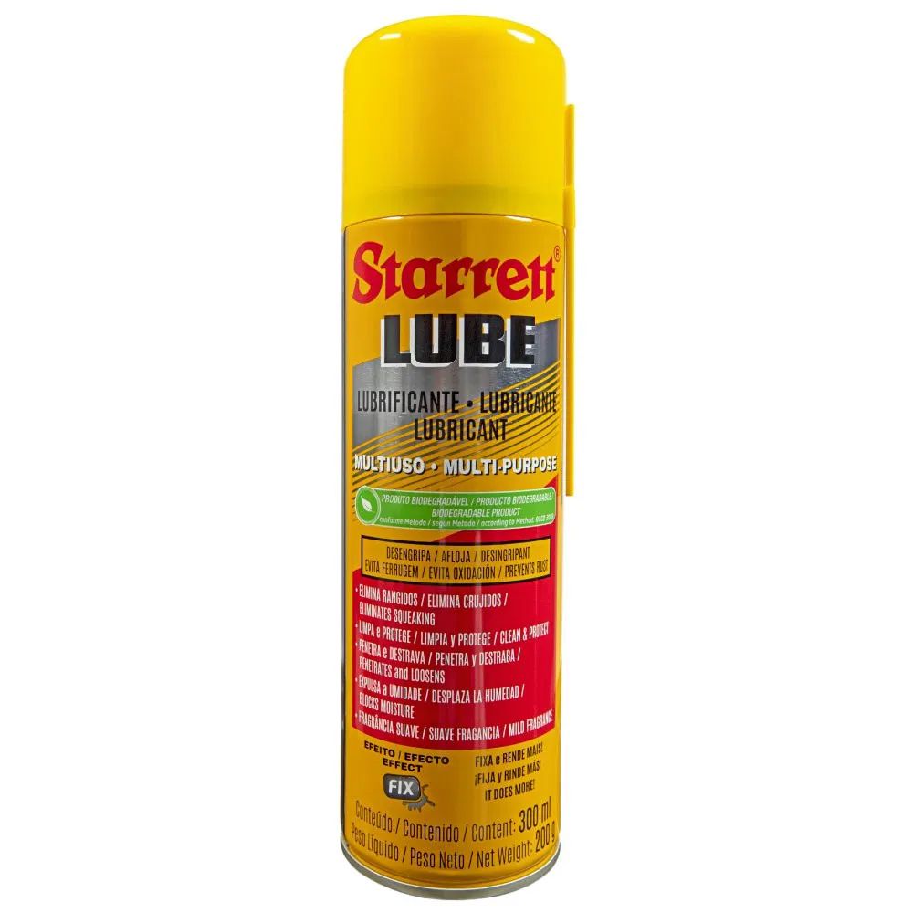 Desingripante E Lubrificante Spray Multiuso (S-LUB300) - Starrett ...