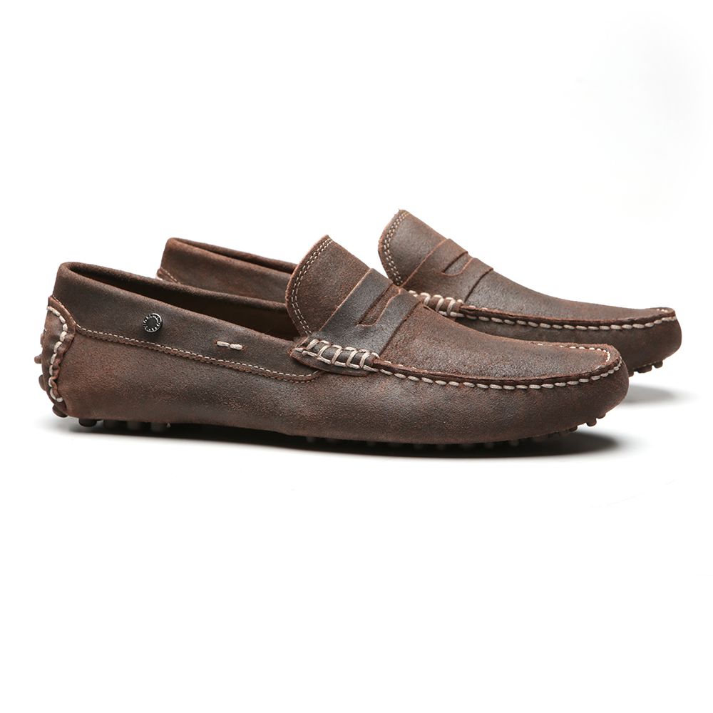 Drive Masculino Gatti Estonado Chocolate Samello | SAMELLO