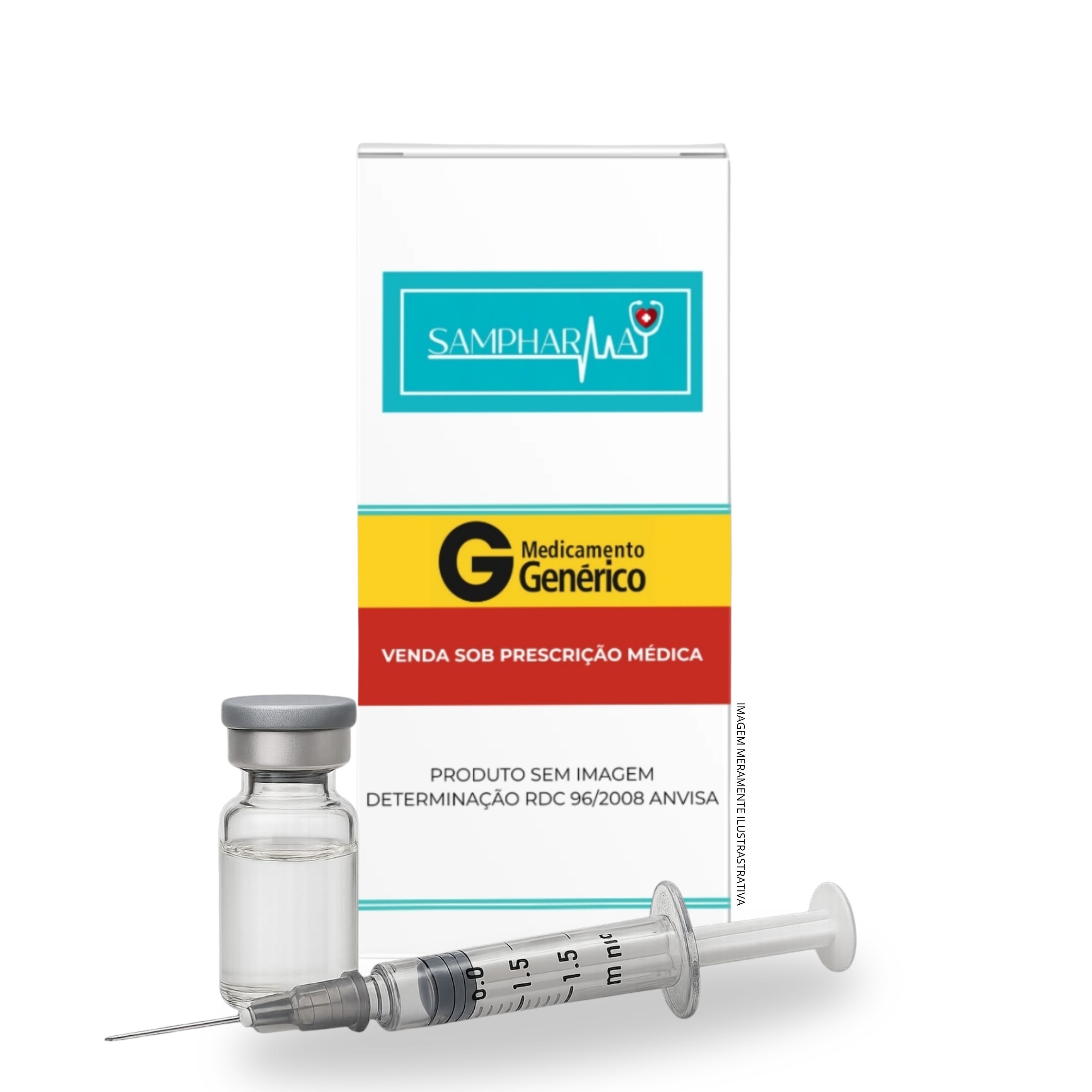 Zomi 3,5mg, caixa com frasco com pó liofilizado para solução injetável ...