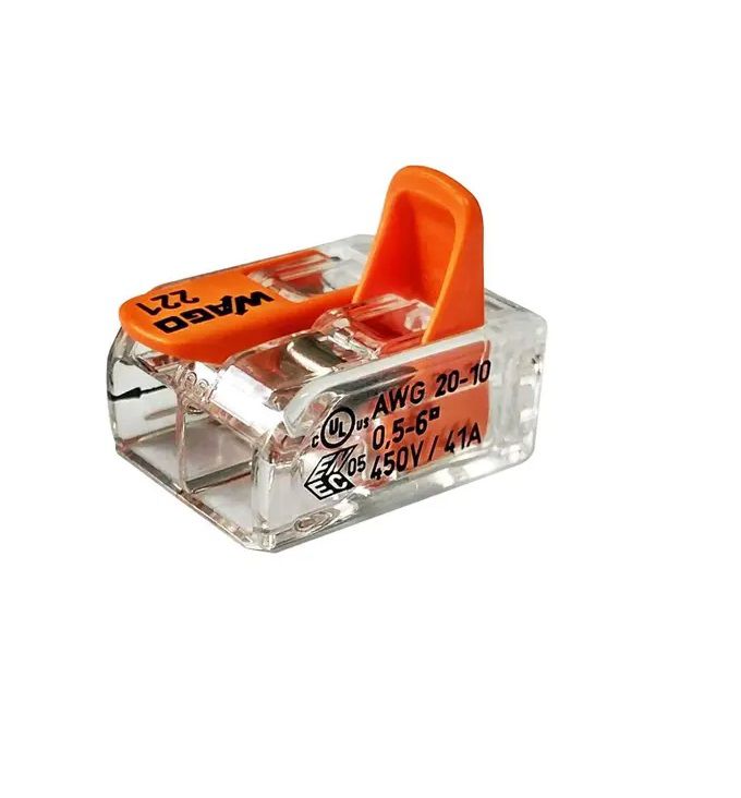 Conector Emenda de Fio 0,05 a 6mm 41A 60359996 Wago | Santec