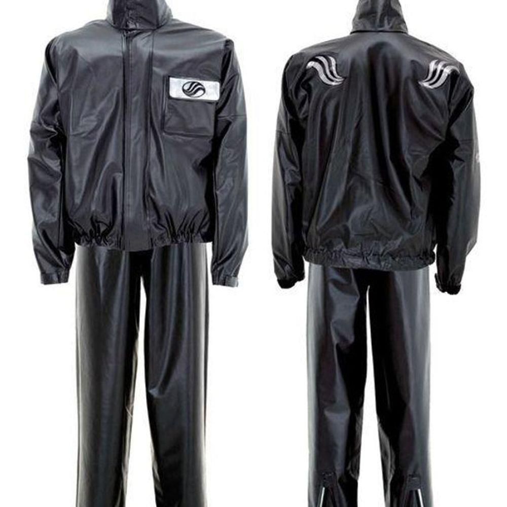 CONJUNTO MOTOQUEIRO PRETO POLICAP | Santec