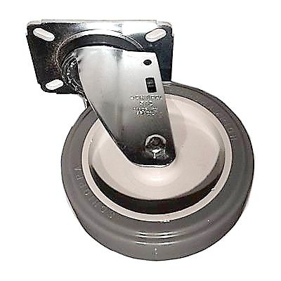 RODÍZIO CINZA GIRATÓRIO COM PLACA GL 512 BP SCHIOPPA | Santec