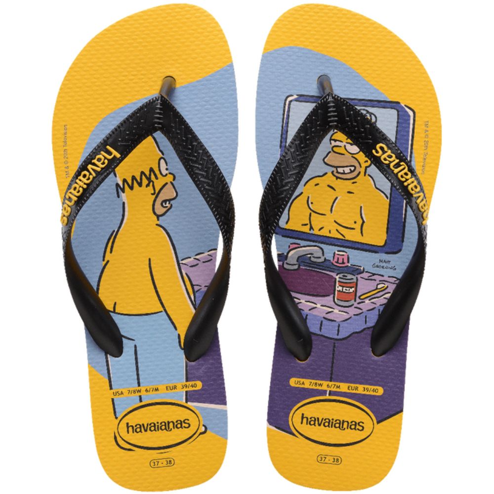 Chinelo Havaianas Simpsons | SÃO ROQUE CALÇADOS