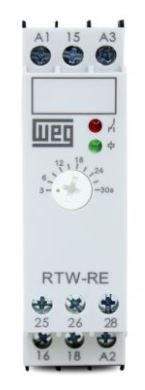 Rele Temporizador Weg RTW-RE 30-300S 240VAC/24VDC - 10561995 | Sartori Web