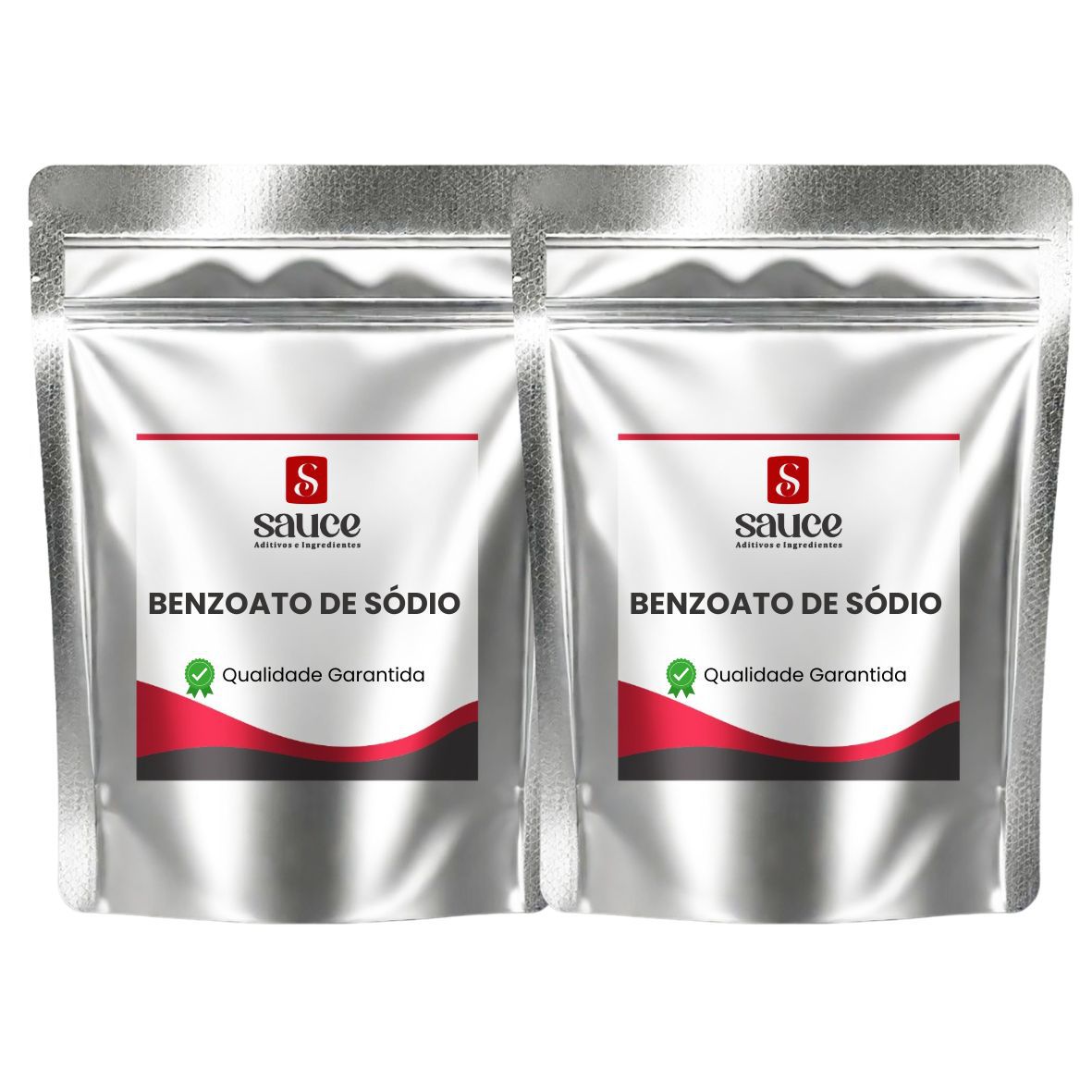 Kit Benzoato de Sódio - 2 pct - 1 Kg cada | SAUCE ADITIVOS E INGREDIENTES