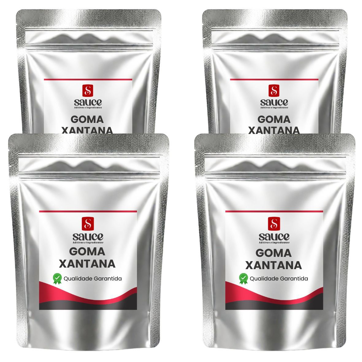 Kit Goma Xantana Mesh 200 - 4 pct - 1 Kg cada | SAUCE ADITIVOS E ...