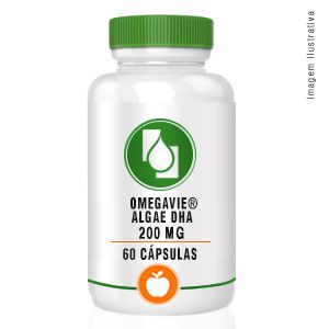 OmegaVie® Algae DHA 200mg 60cápsulas | Seiva Manipulação | Produtos ...