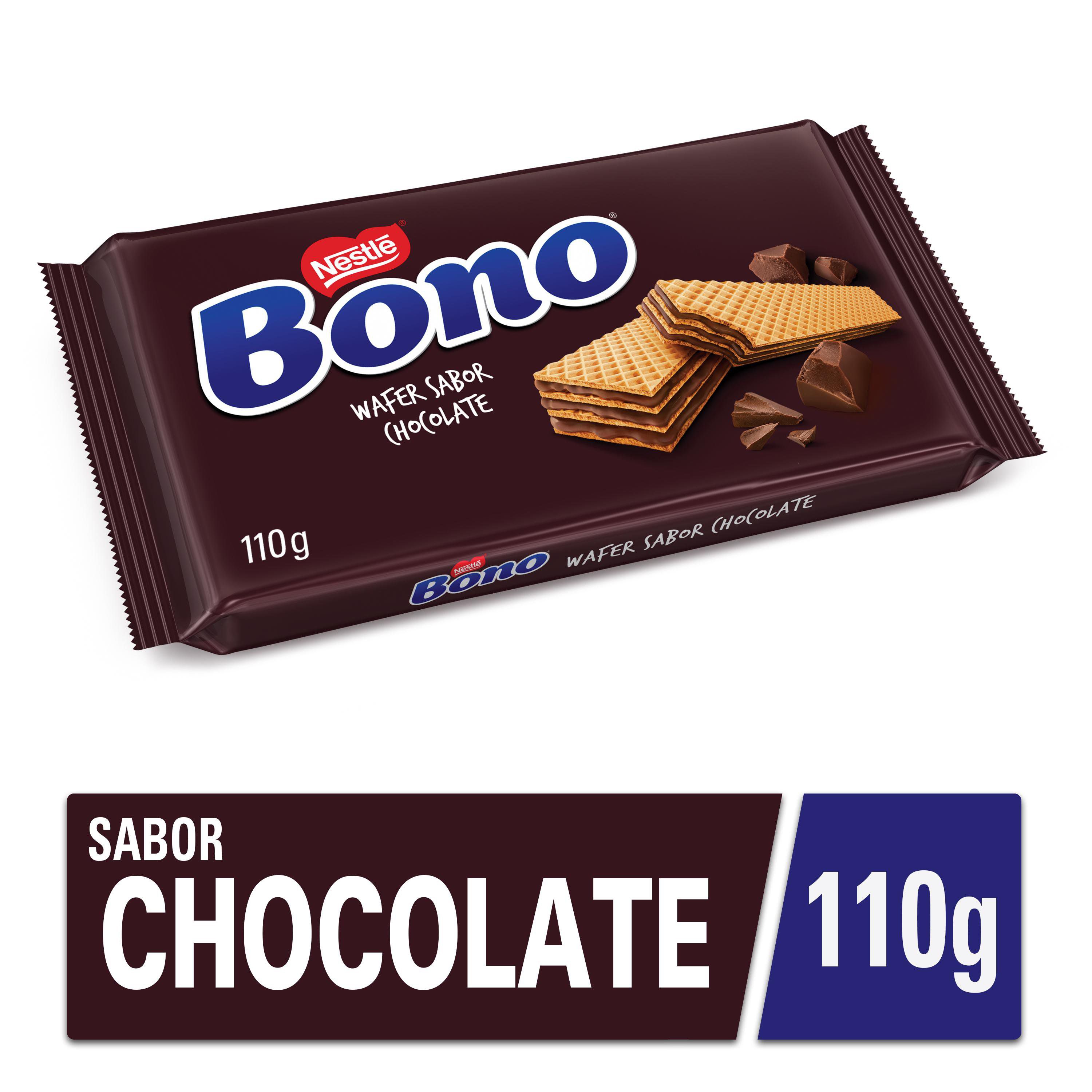 Biscoito Bono Wafer Chocolate 110g | Day 2 Day