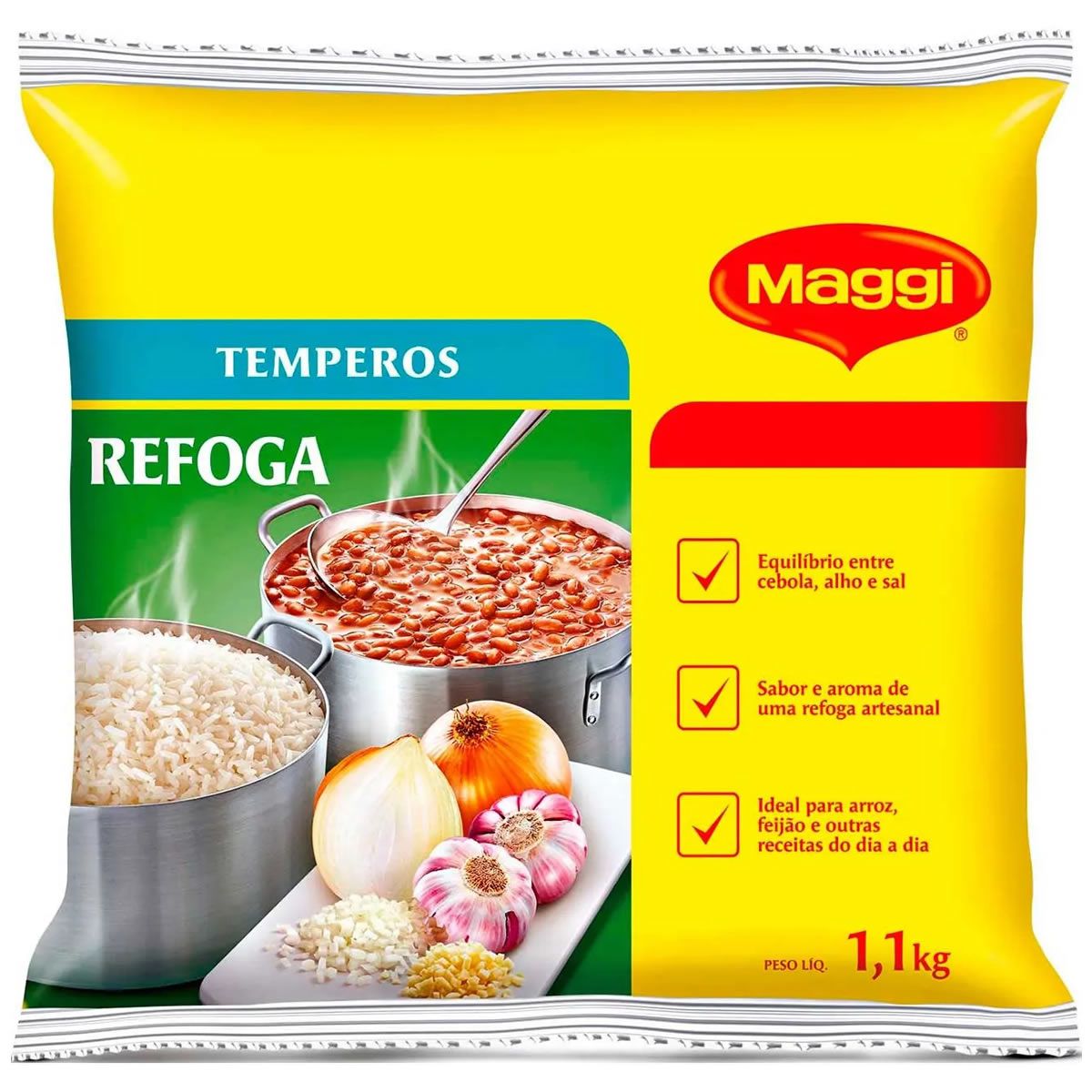 Tempero Refoga Maggi 1,1kg | Day 2 Day