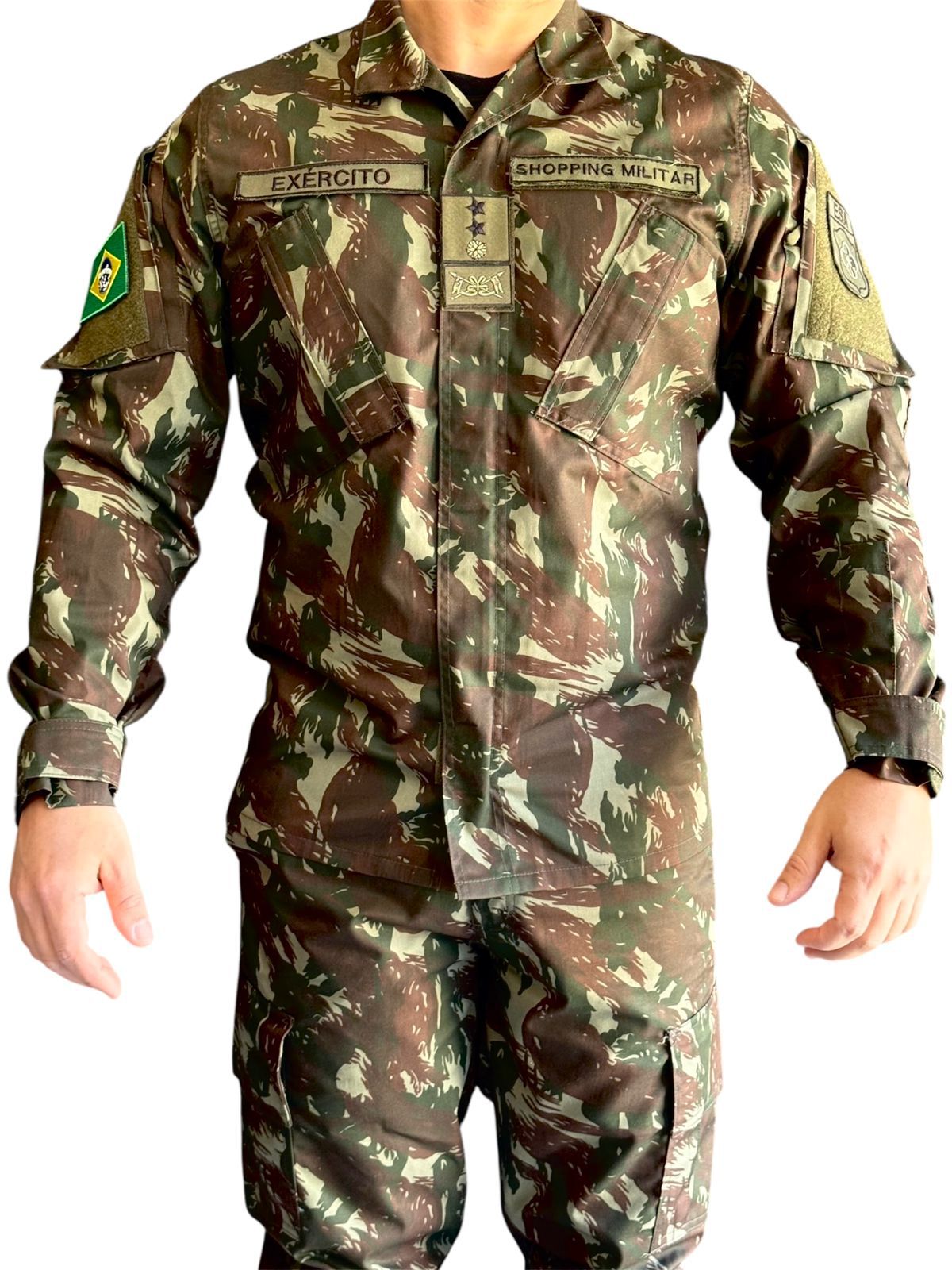 Farda Modelo Novo Exército Brasileiro Alta Solidez Camuflada ...