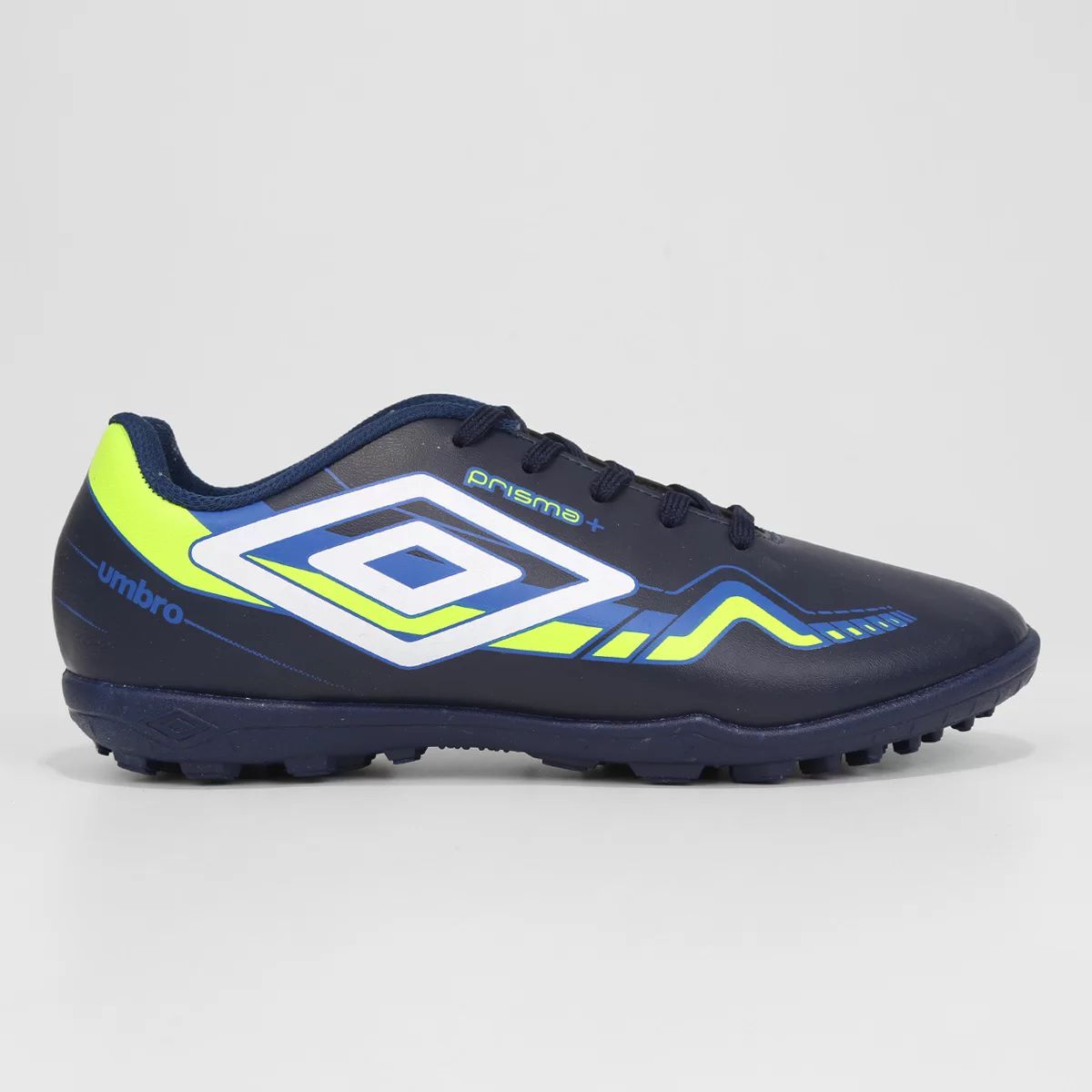 Chuteira Society Juvenil Umbro Prisma Unissex - Branco+Verde | SOU ESPORTES