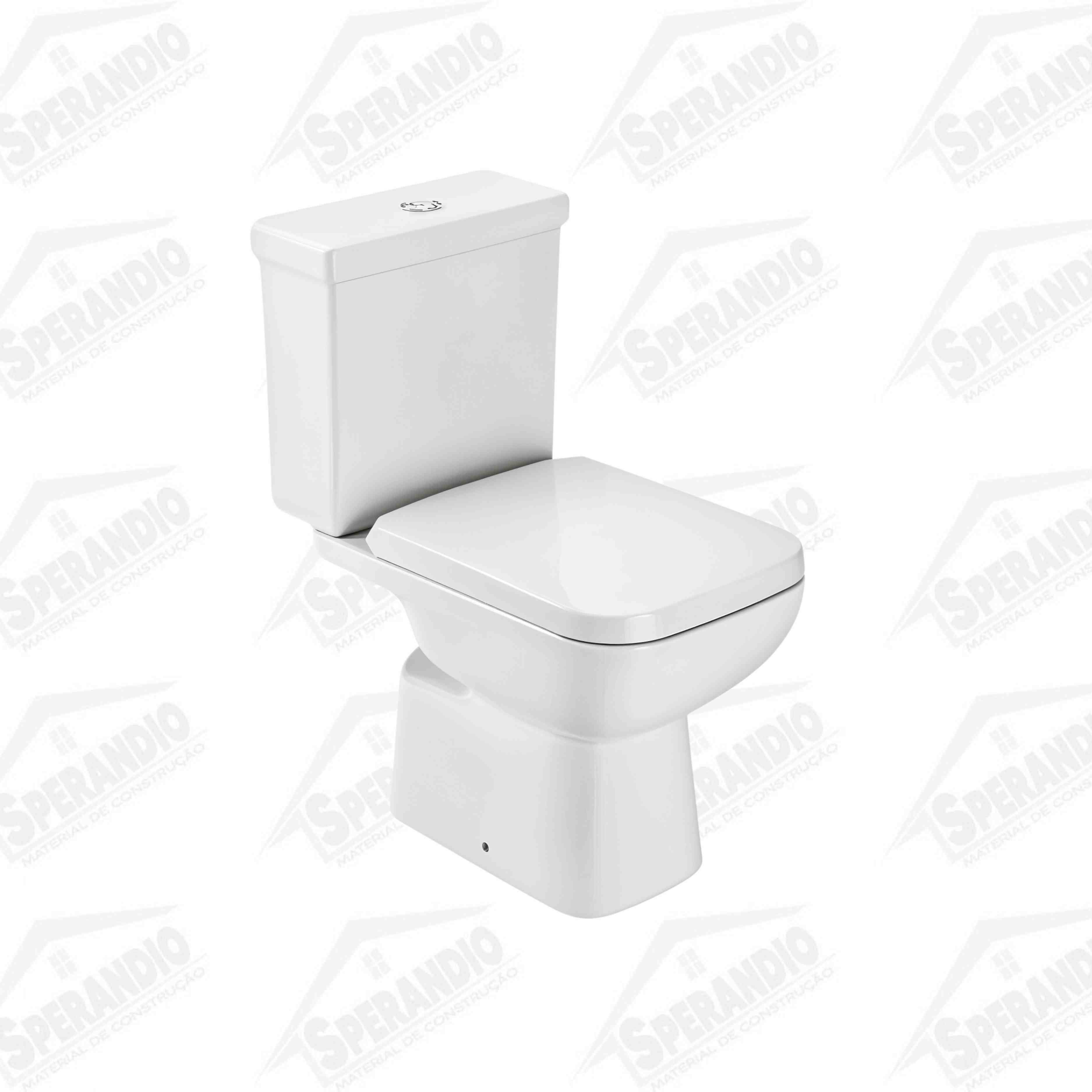 KIT COMPLETO ICASA VASO ACOPLADO MISTI BRANCO MATTE - ICASA | Sperandio