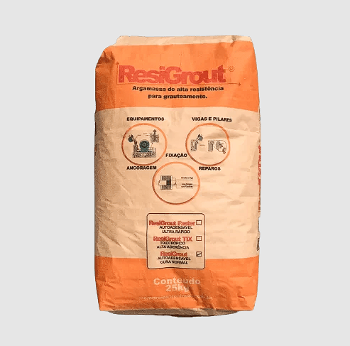 GROUT FLUIDO RESIGROUT PARA REPAROS E FIXAÇÕES DE CONCRETO | SUPER IMPER