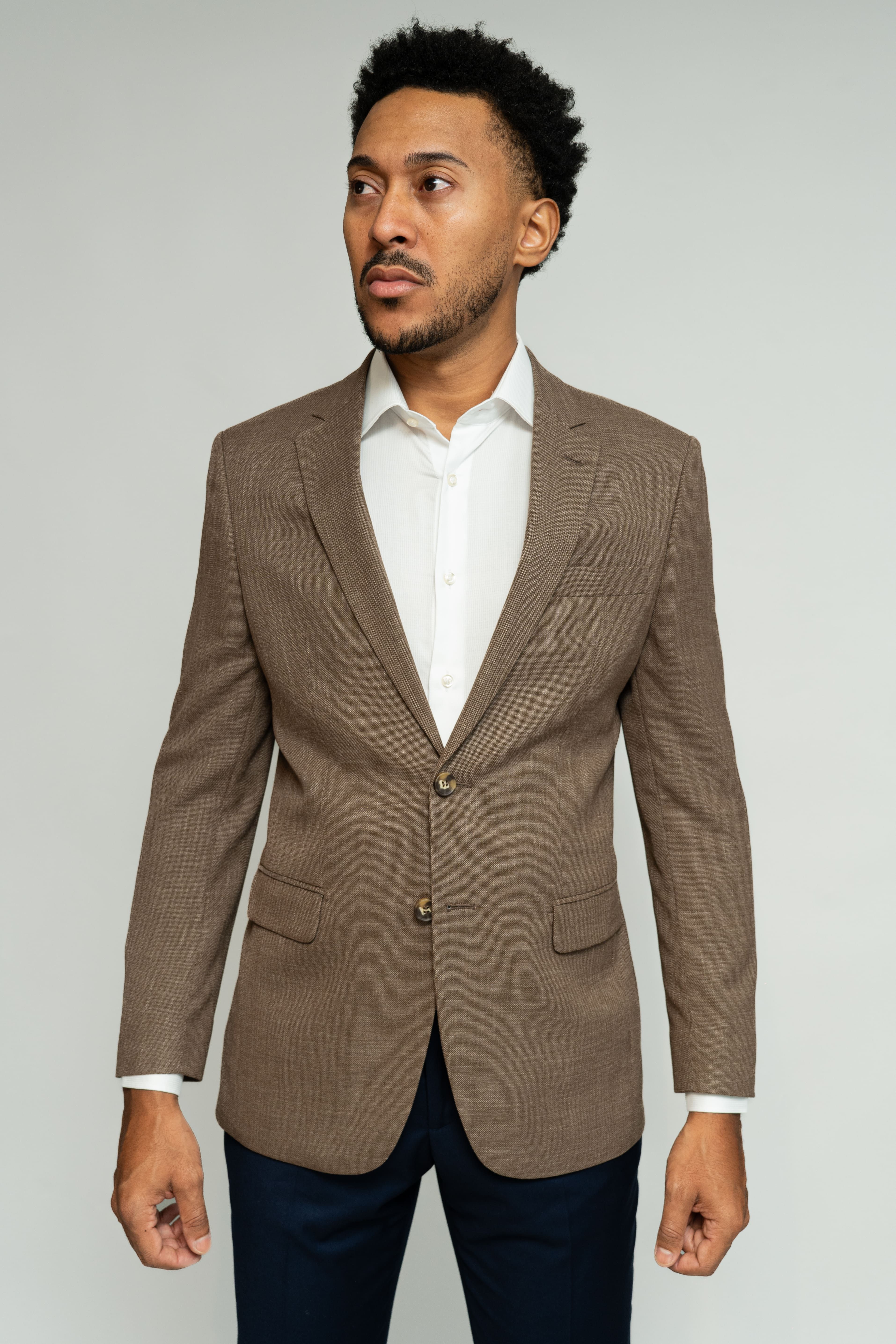 Blazer Stefano Marrom Café | Stefano Store