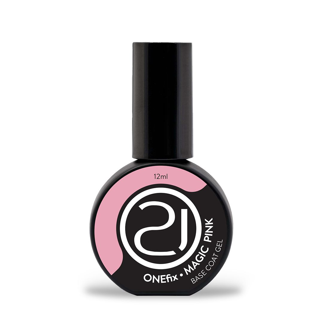 Base ONEfix Magic Pink 12ml - Nails 21 | Bella Store