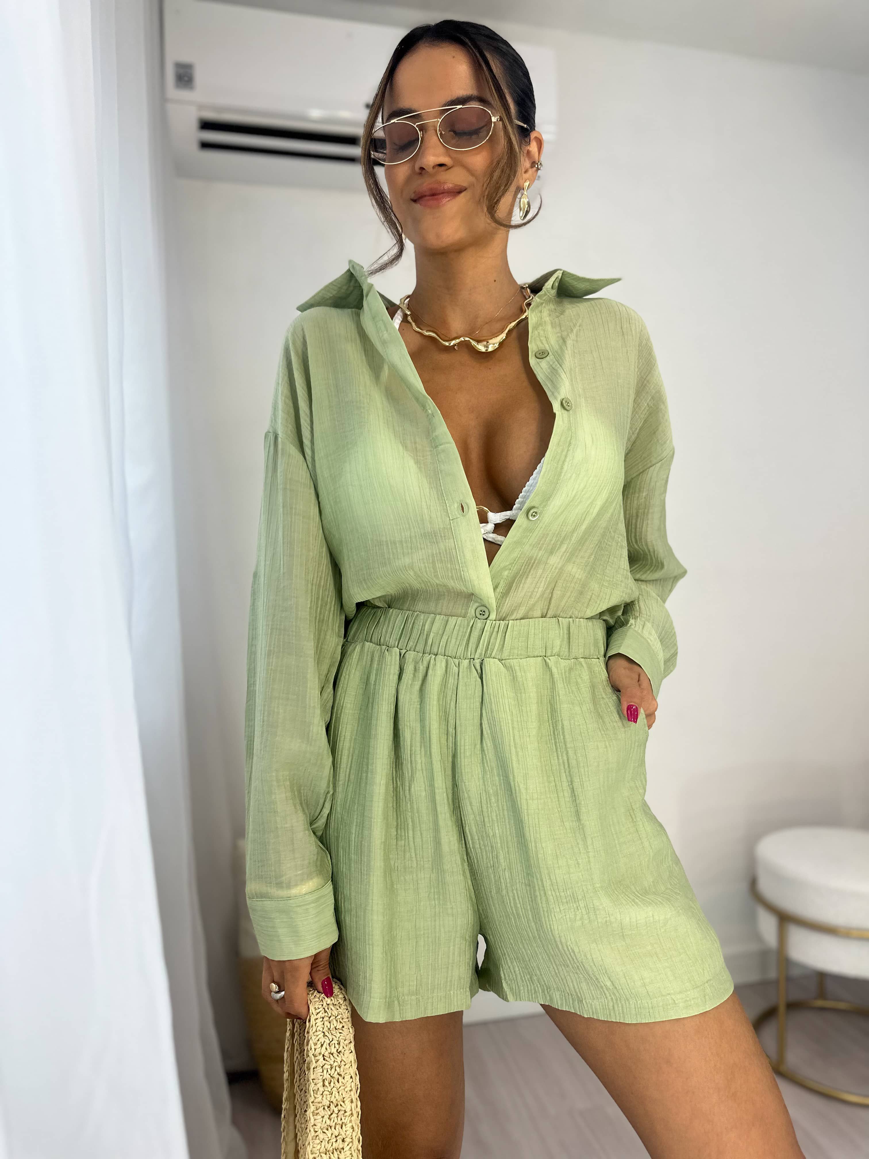 Conjunto Verde Chess | SUBLIME