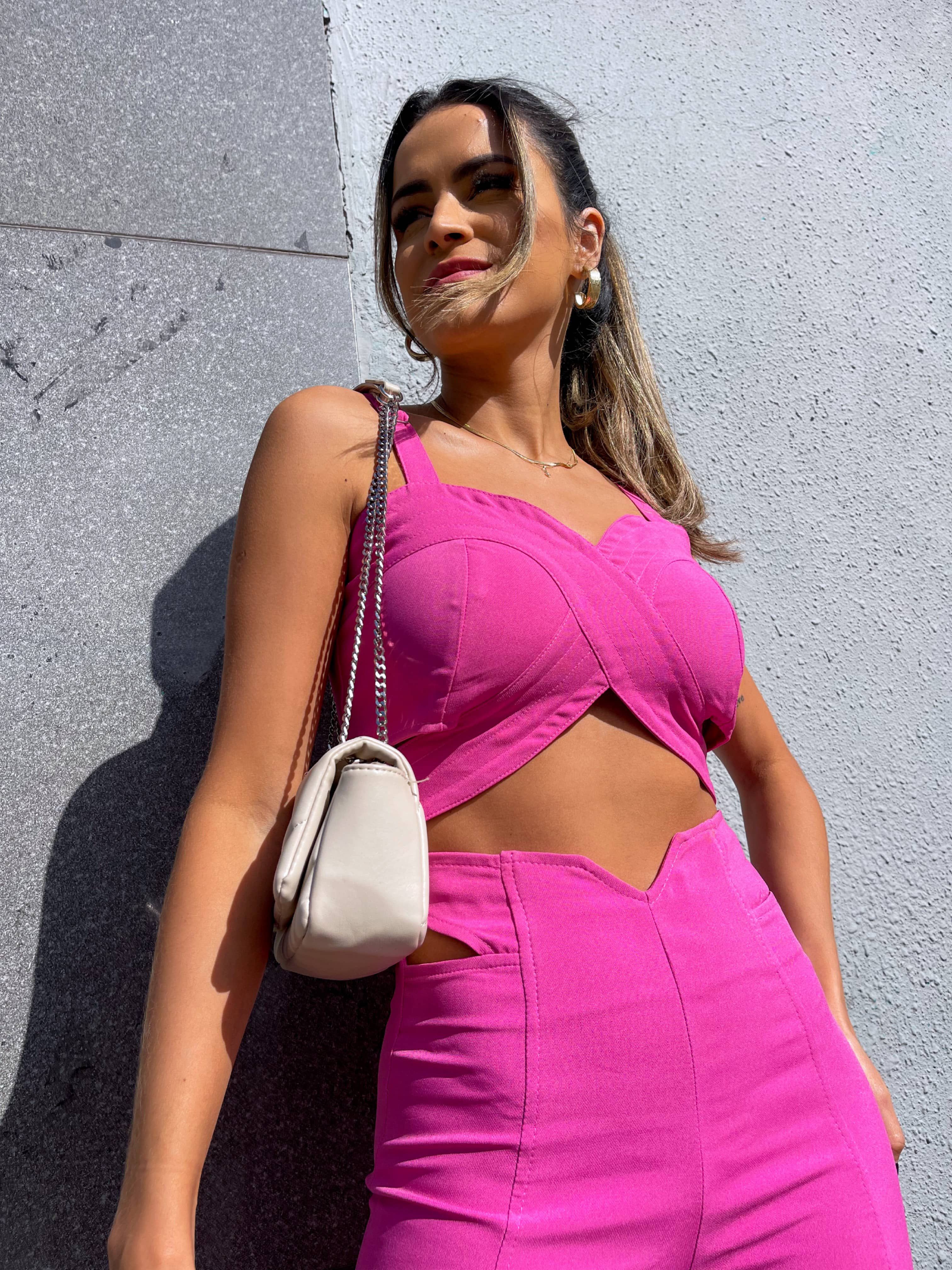 Cropped Elos Rosa | SUBLIME