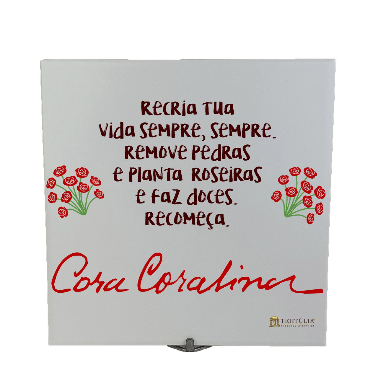 AZULEJO CORA CORALINA RECRIA - Tertúlia Produtos Literários