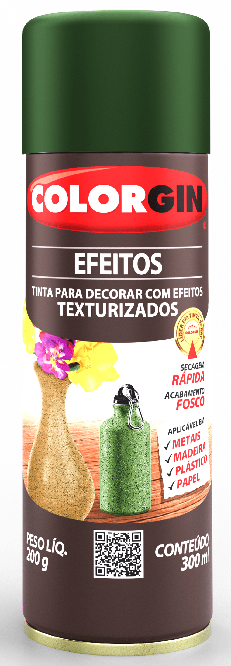 COLORGIN EFEITO TEXTURIZADO MUSGO | TINTAS PALMARES