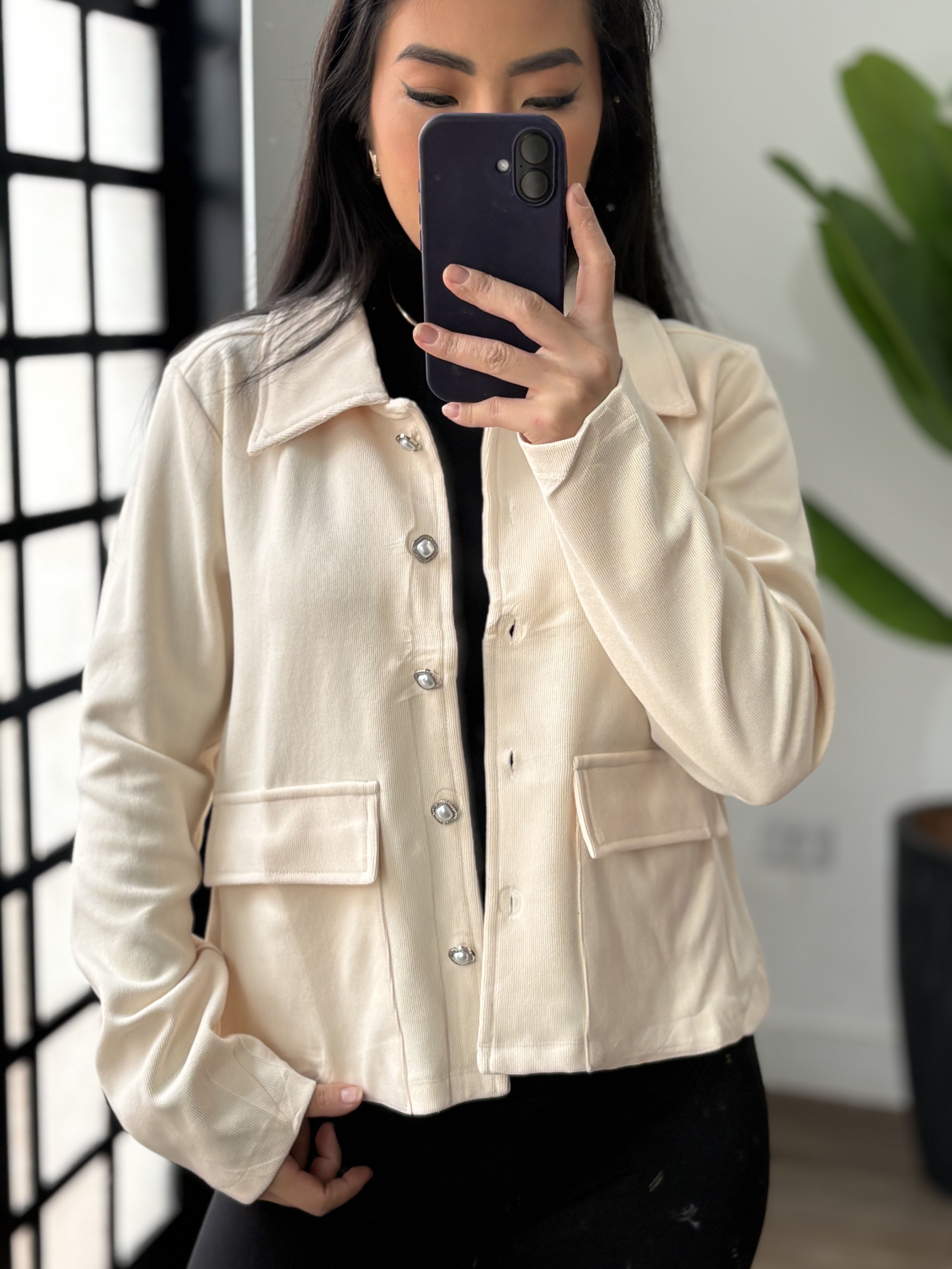 "Casaco Botões Giane - Verde - Moda Feminina Elegante" | TODA MODAS