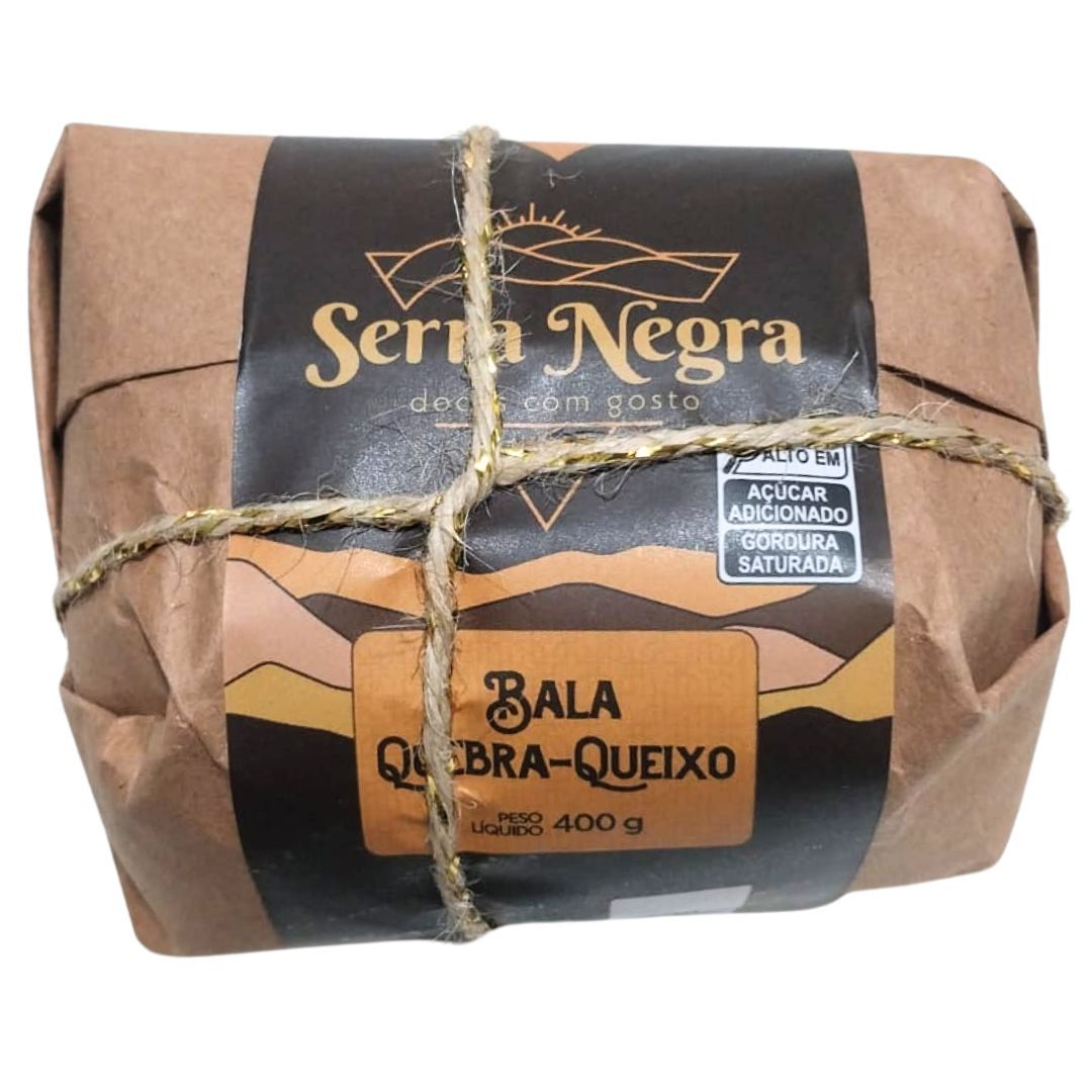 Bala Quebra Queixo Serra Negra 400 gramas | QUEIJOS TOP DA SERRA