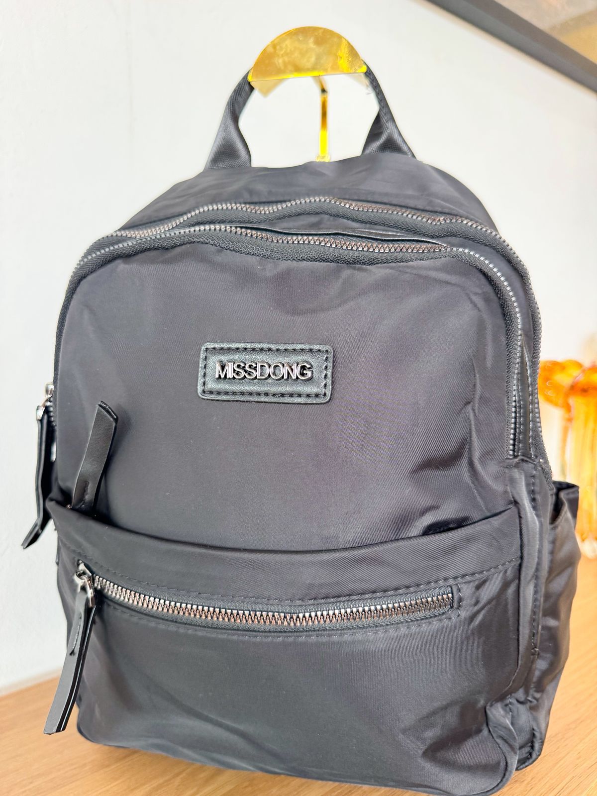 Mochila Ana preta | Toque da Bella